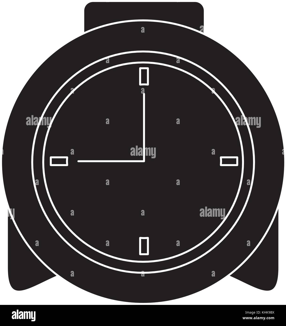 Analog clock time Stock Vector Image & Art - Alamy