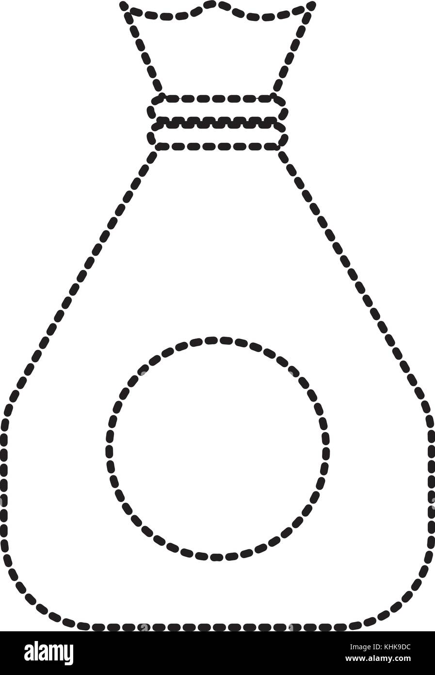Dotted bag Stock Vector Images - Alamy