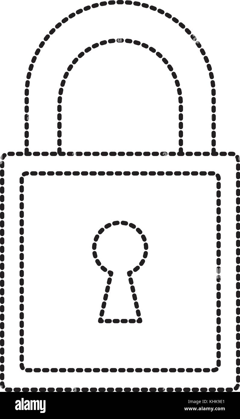 Padlock security symbol Stock Vector Image & Art - Alamy