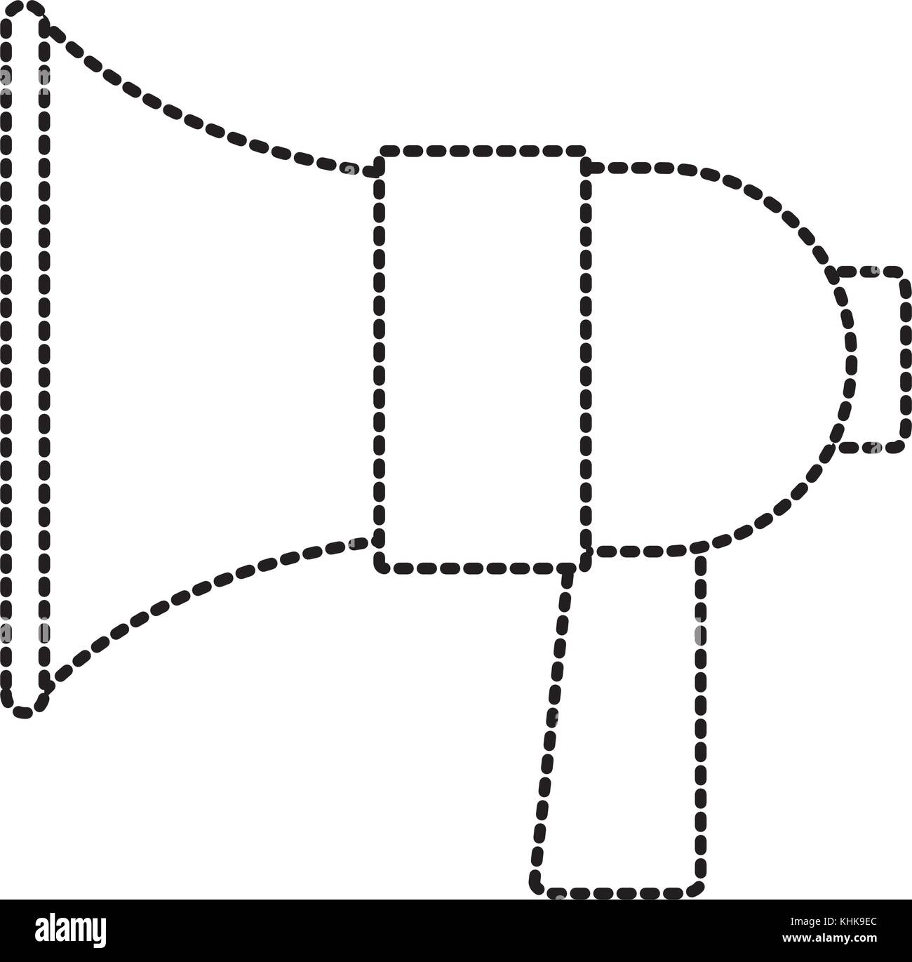 Bullhorn advertising symbol Stock Vector Image & Art - Alamy