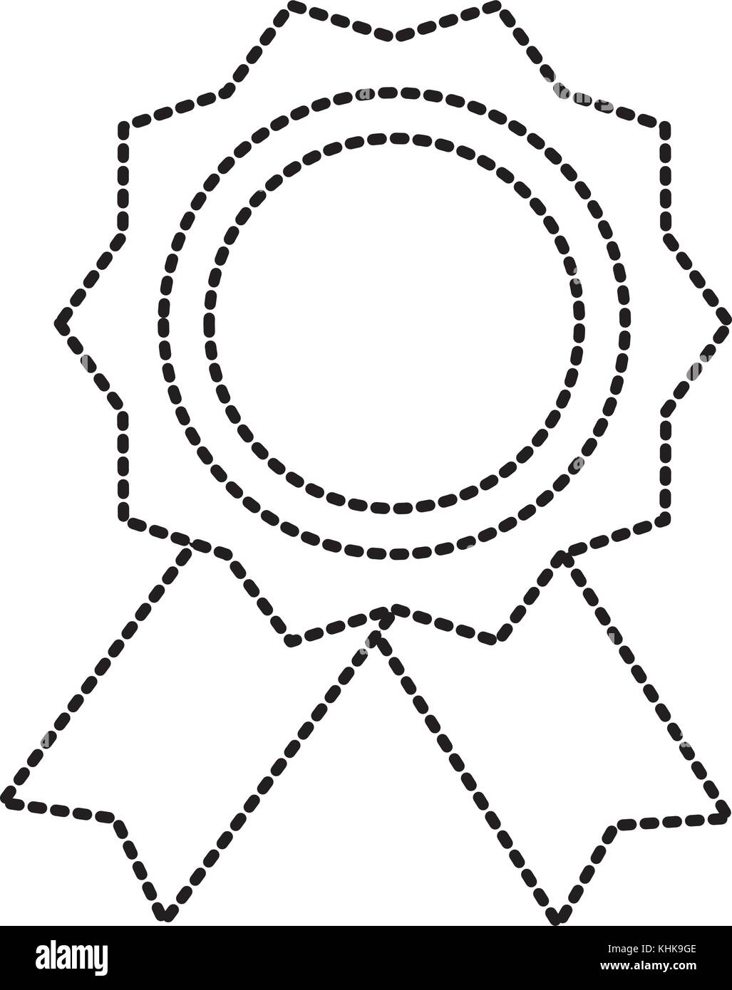 Award ribbon symbol Stock Vector Image & Art - Alamy