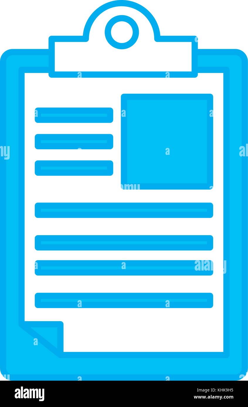 Document board isolated Stock Vector Image & Art - Alamy