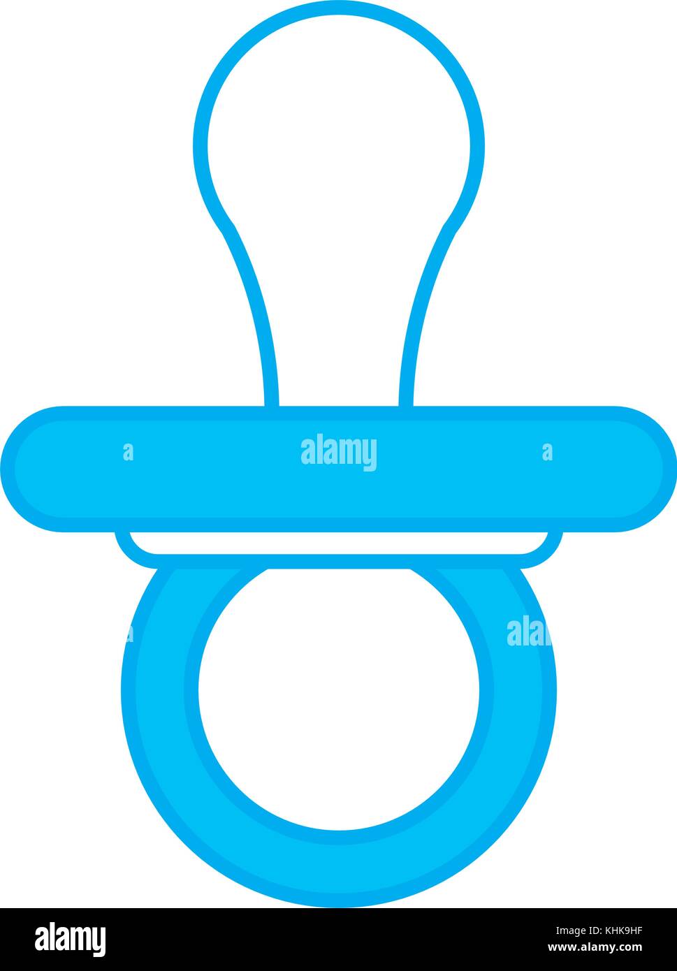 Baby sucker isolated Stock Vector Image & Art - Alamy