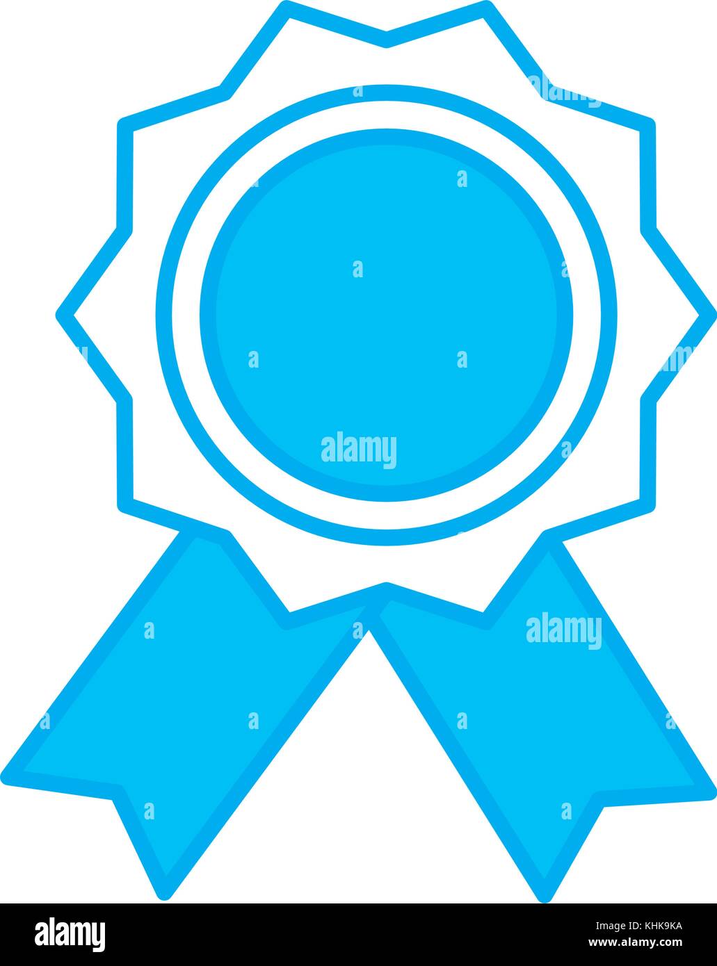 Award ribbon symbol Stock Vector Image & Art - Alamy