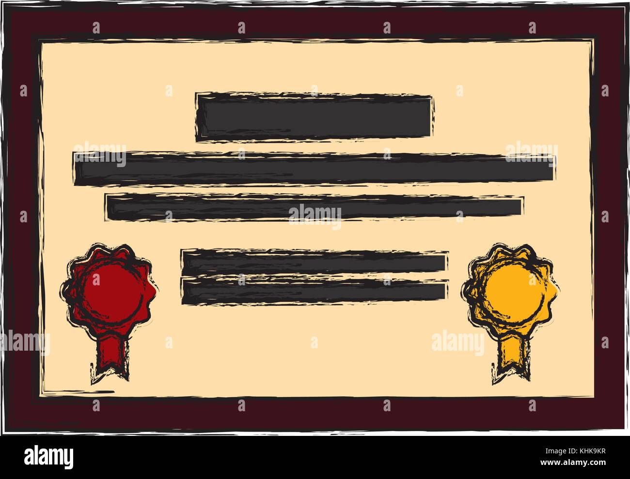 Education diploma certification Stock Vector Image & Art - Alamy