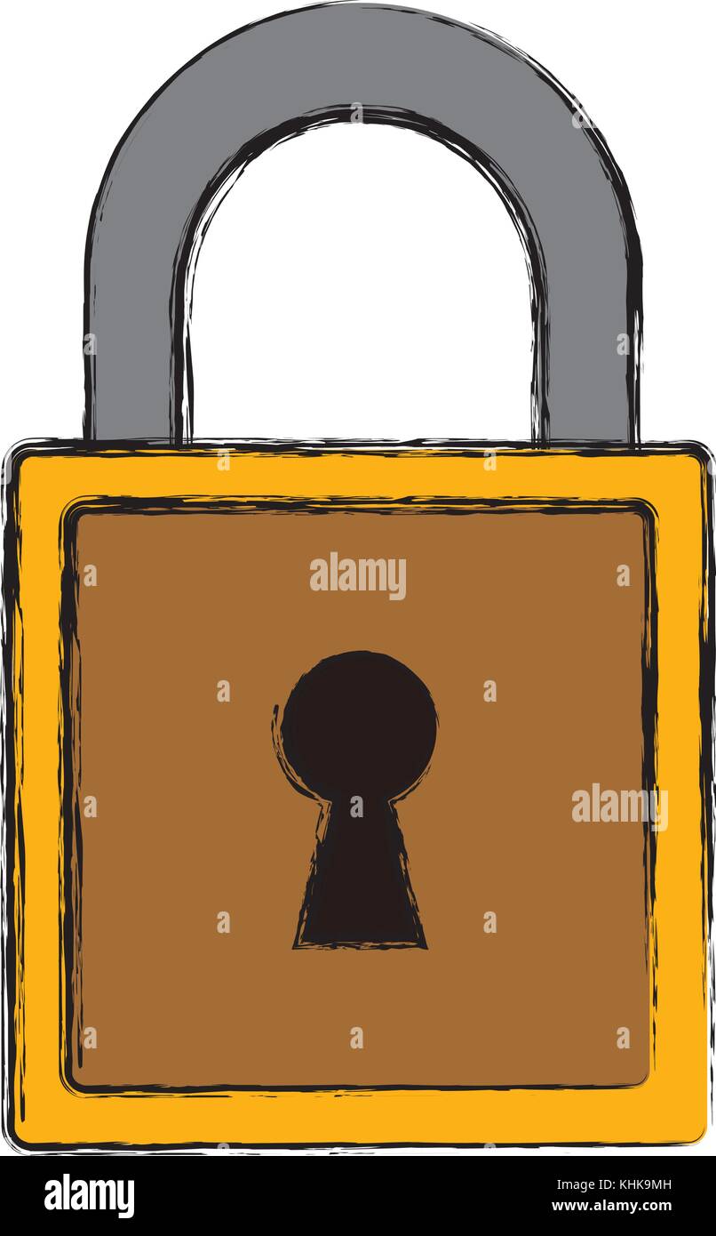 Padlock security symbol Stock Vector Image & Art - Alamy