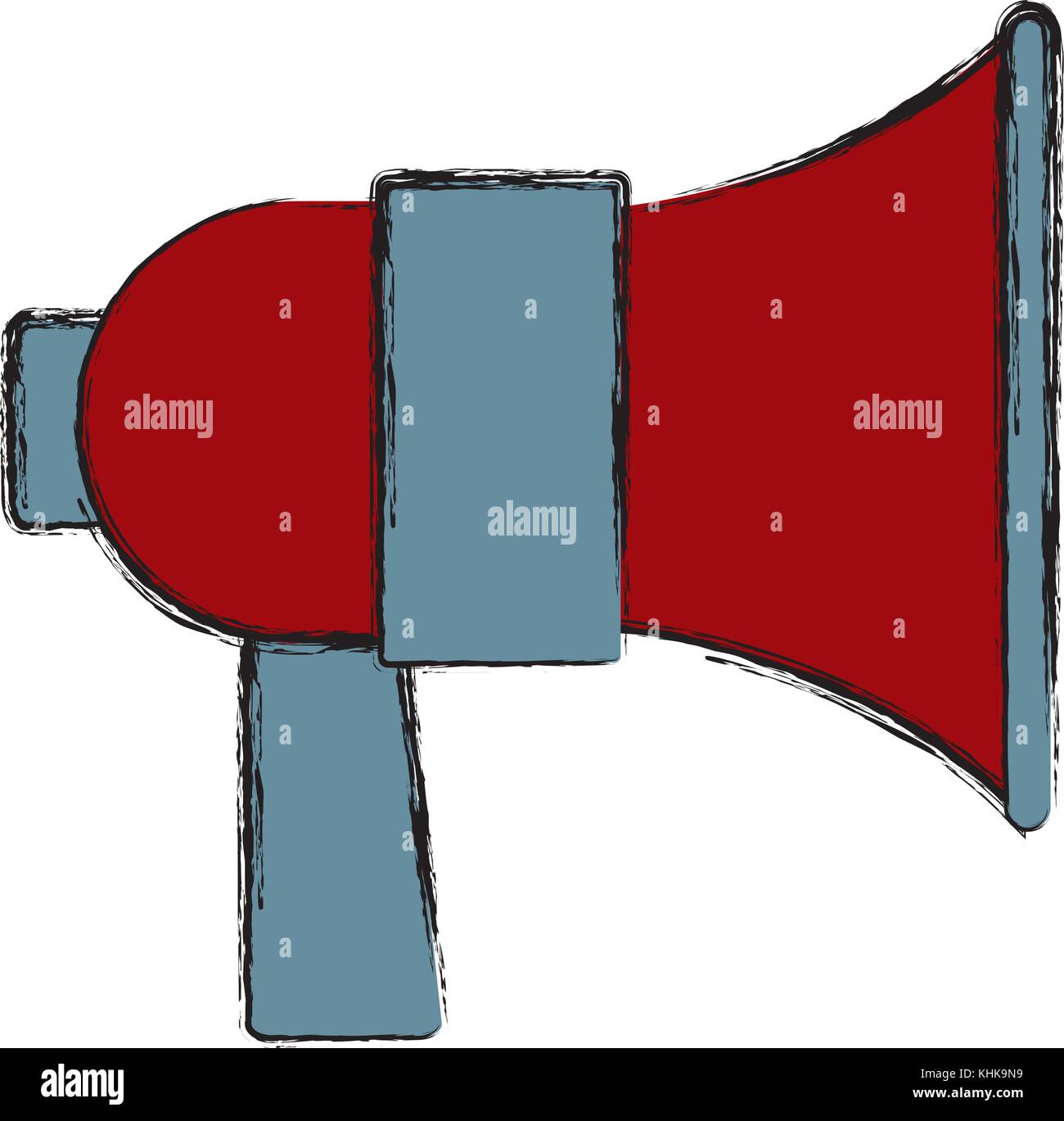Bullhorn advertising symbol Stock Vector Image & Art - Alamy