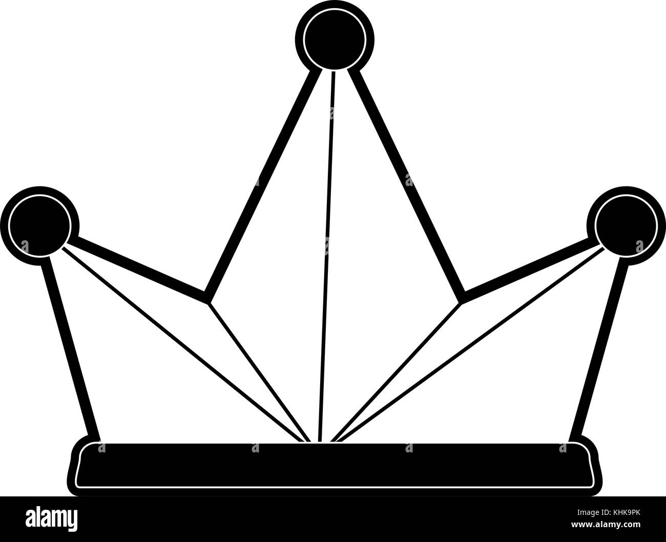 King crown symbol Stock Vector Image & Art - Alamy