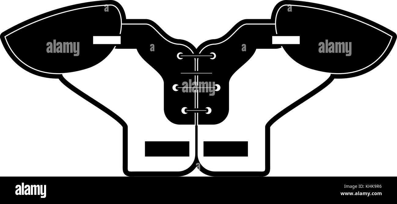 American football armour Stock Vector Image & Art - Alamy