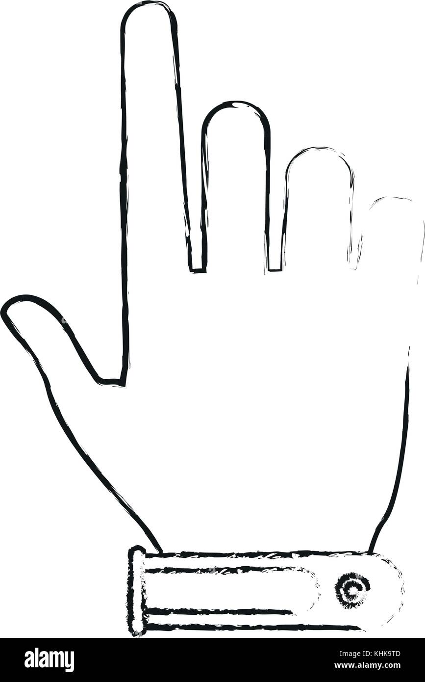 Robot hand technology Stock Vector Image & Art - Alamy