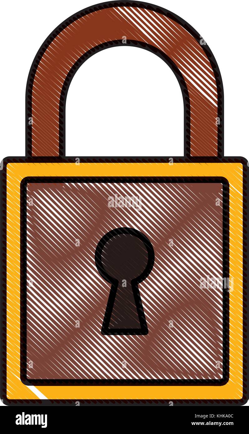 Padlock security symbol Stock Vector Image & Art - Alamy