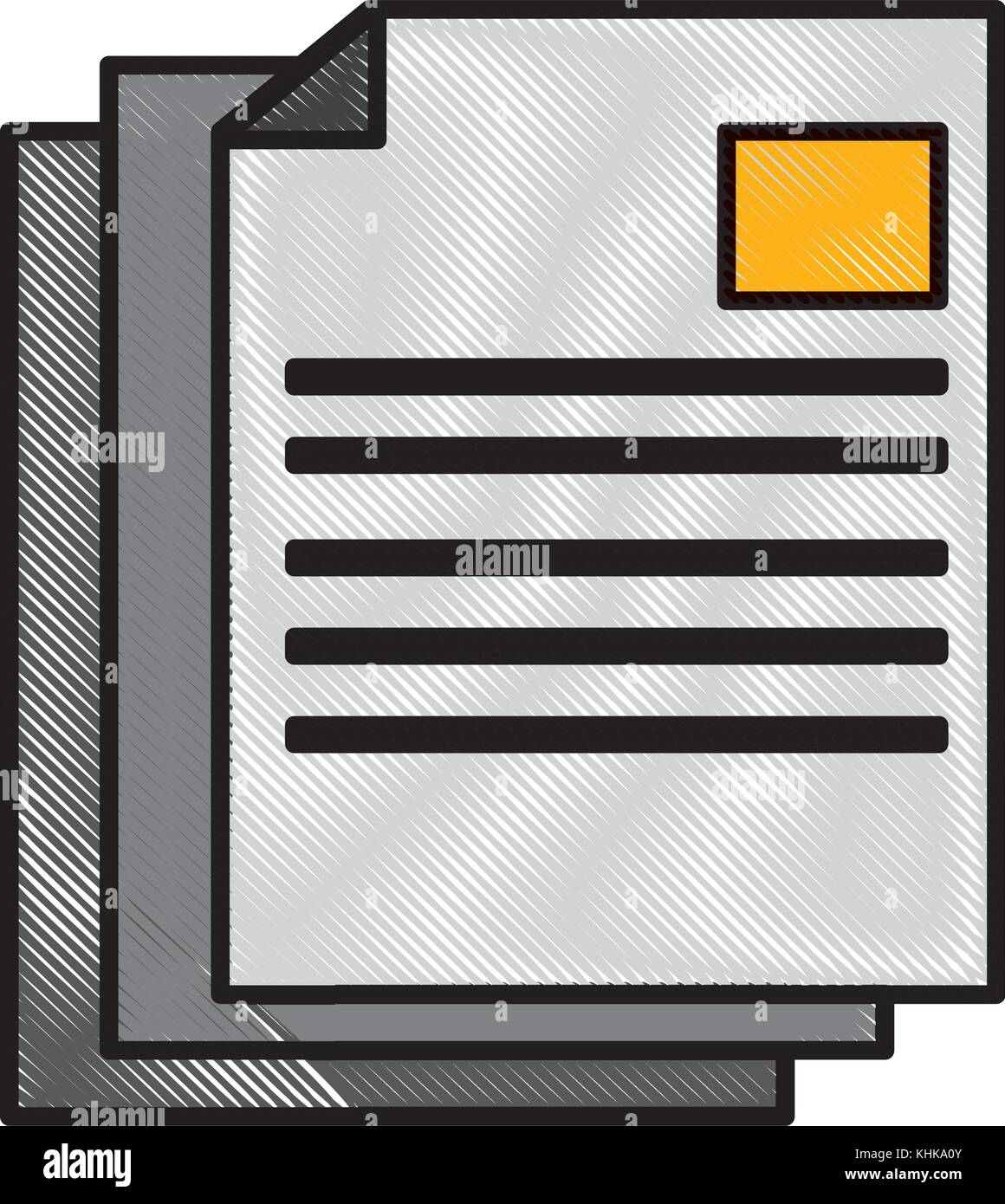 Sheet document symbol Stock Vector Image & Art - Alamy