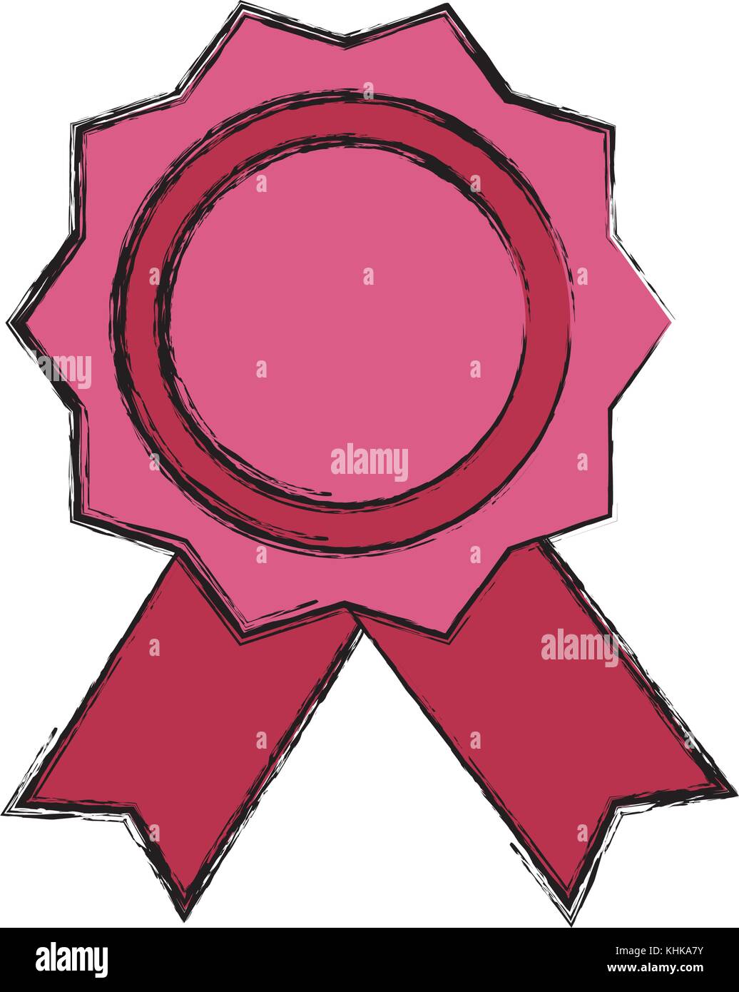Award ribbon symbol Stock Vector Image & Art - Alamy