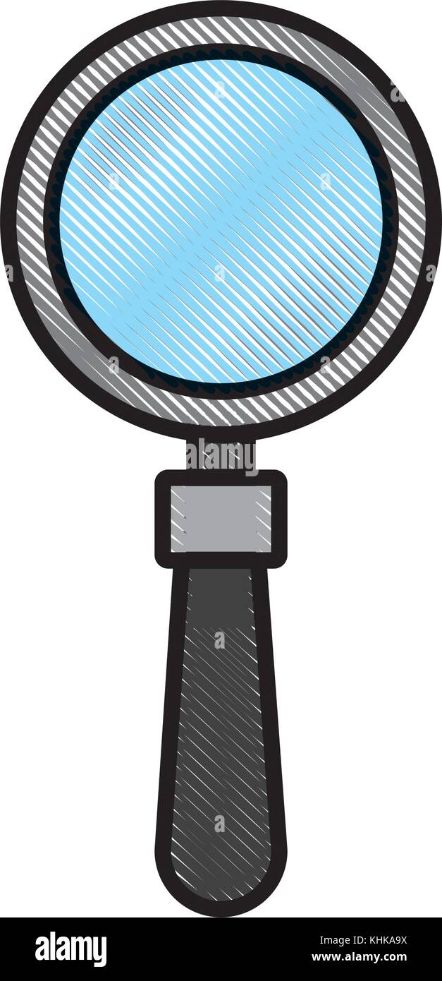 Magnifying glass symbol Stock Vector Image & Art - Alamy