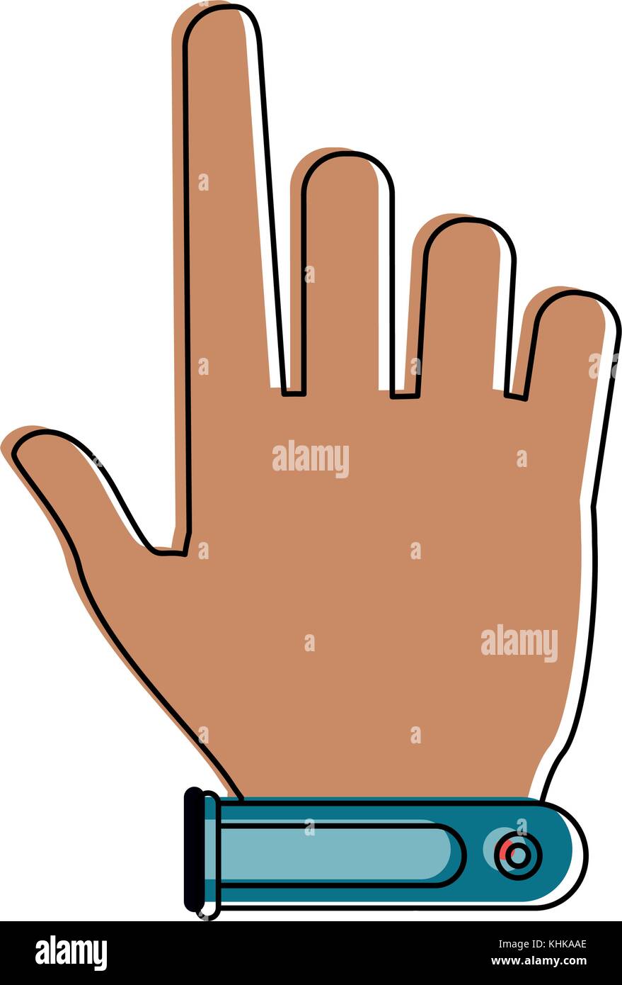 Robot hand technology Stock Vector Image & Art - Alamy