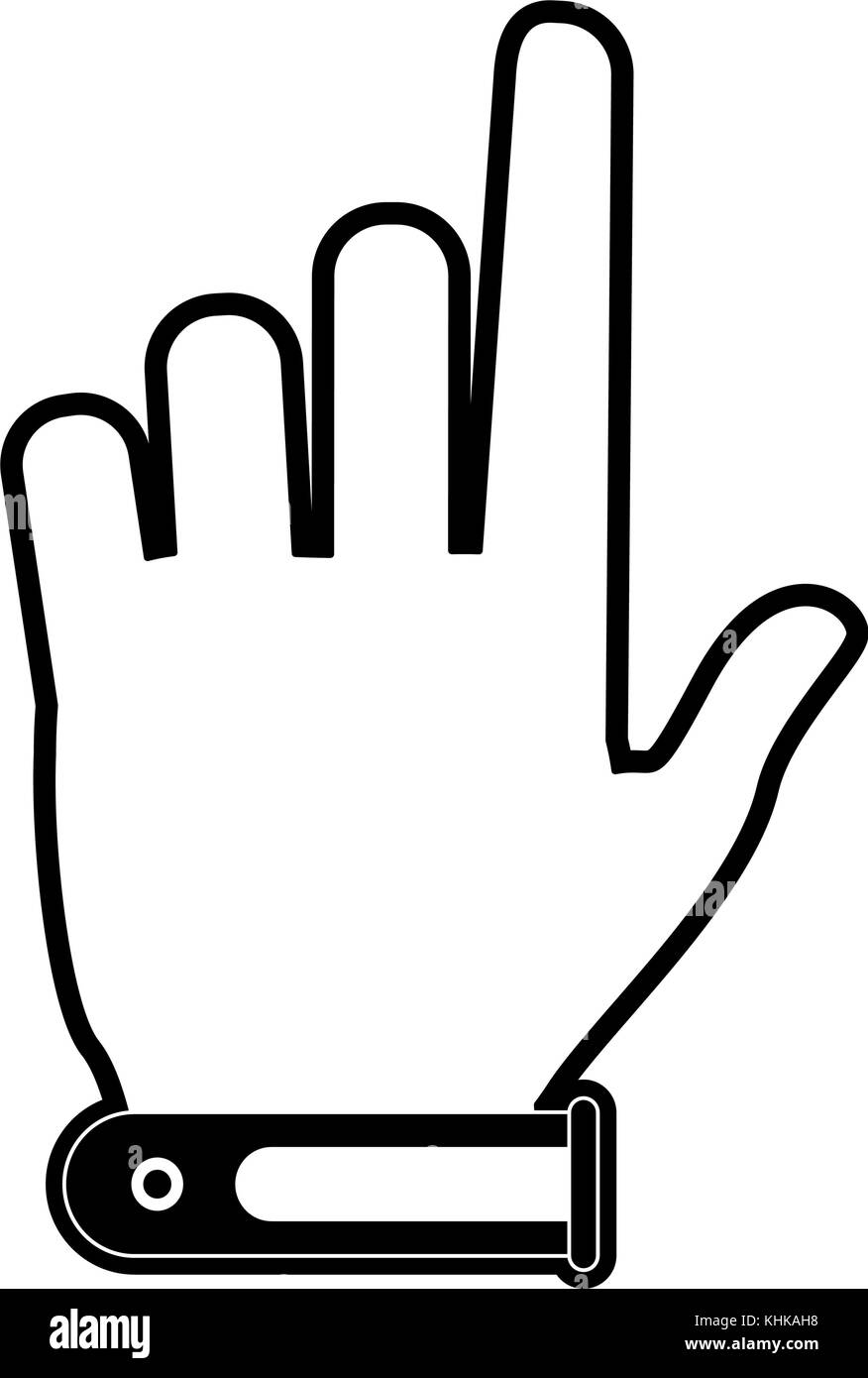 Robot hand technology Stock Vector Image & Art - Alamy