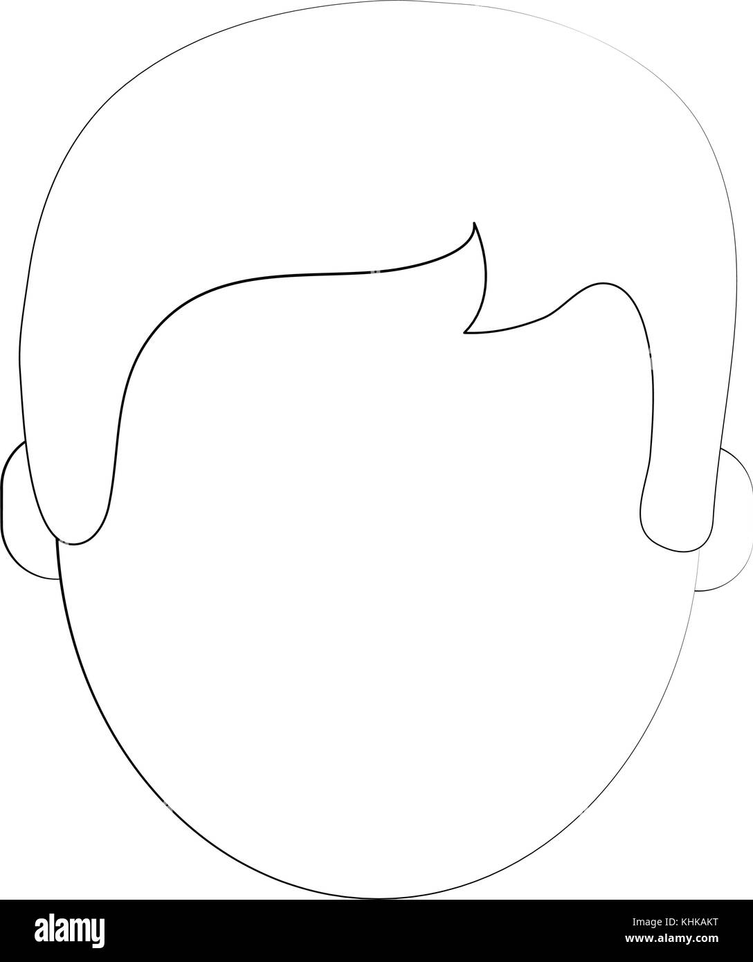 Man Faceless Head Stock Vector Image And Art Alamy