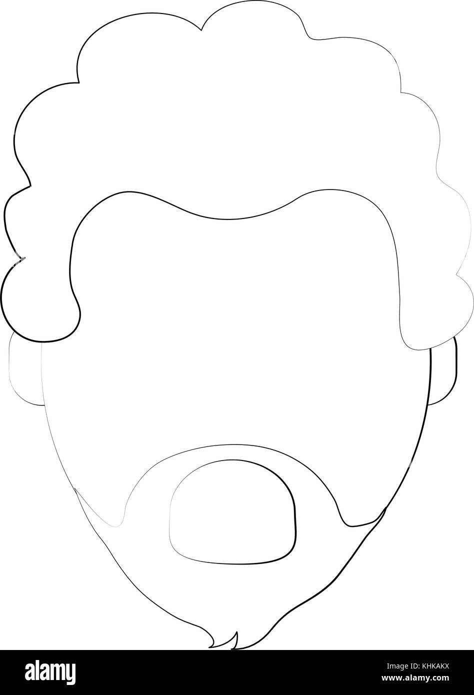 Man faceless head Stock Vector Image & Art - Alamy