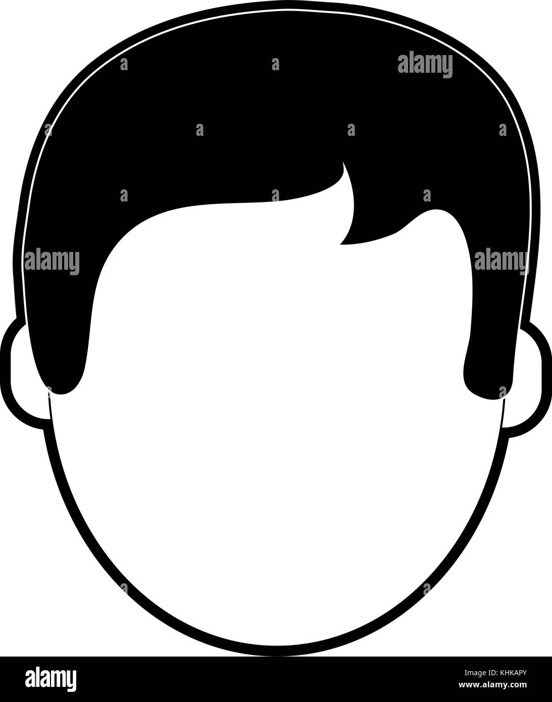 Man faceless head Stock Vector Image & Art - Alamy