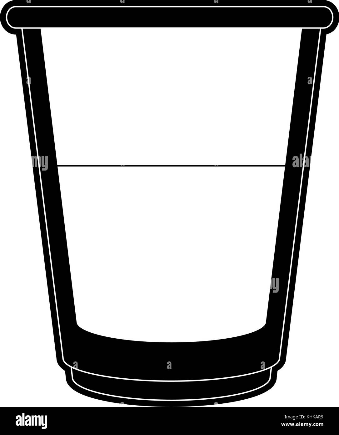 Transparent glass fresh juice Black and White Stock Photos & Images - Alamy