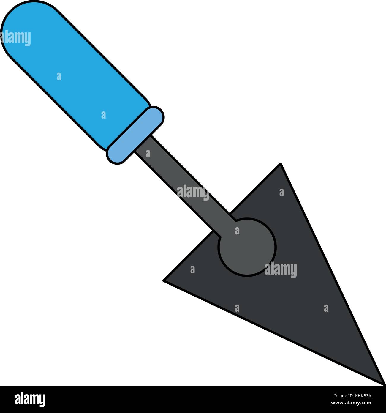 Spatula construction tool Stock Vector Image & Art - Alamy
