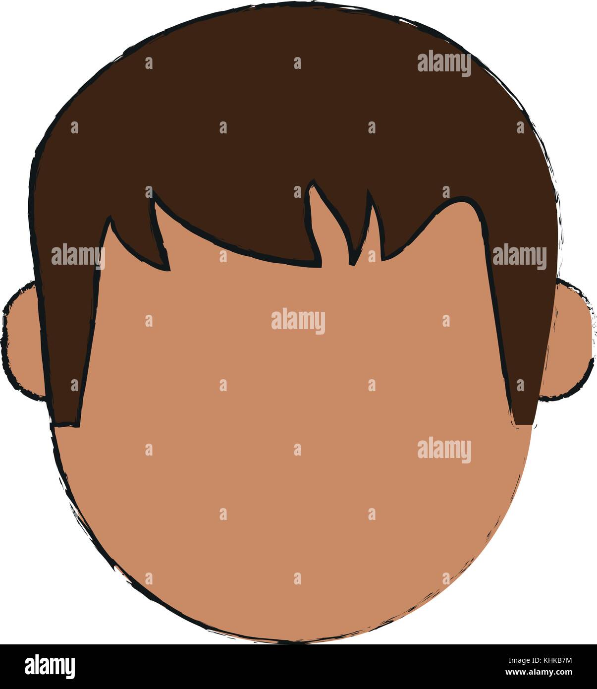 Man faceless head Stock Vector Image & Art - Alamy