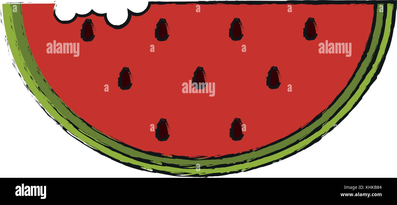 Watermelon fruit slide Stock Vector Image & Art - Alamy