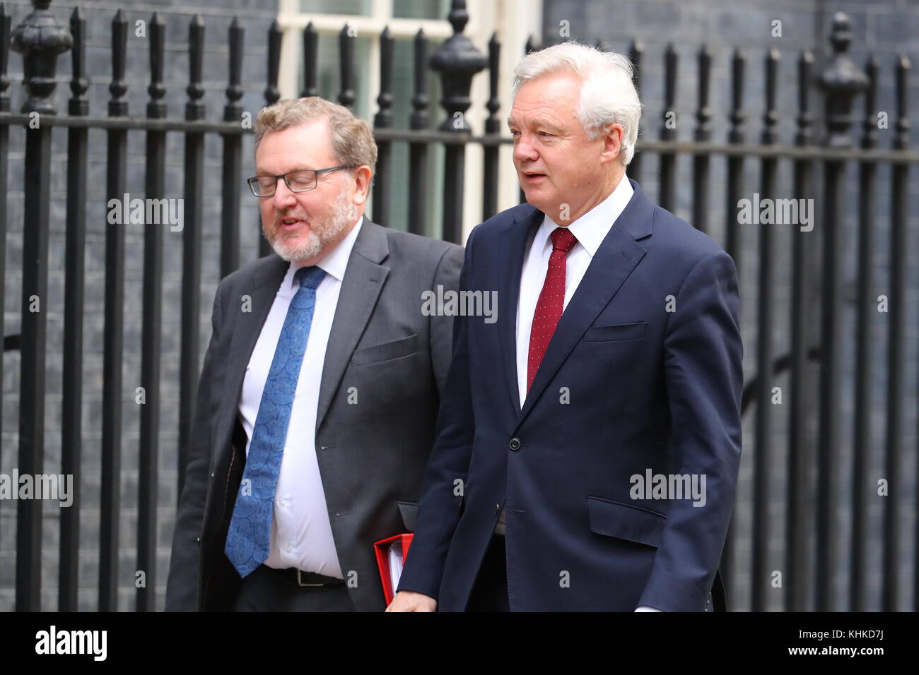 Ministers attend the weekly Cabinet Meeting at 10 Downing Street, London. Featuring: David ...