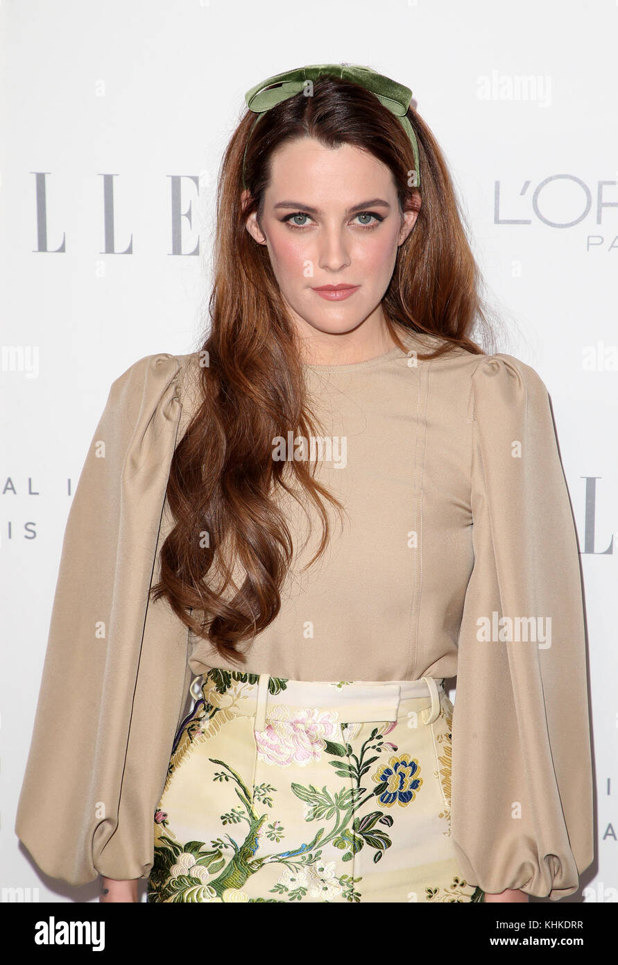 the 24th annual ELLE Women in Hollywood Awards Featuring: Riley Keough ...