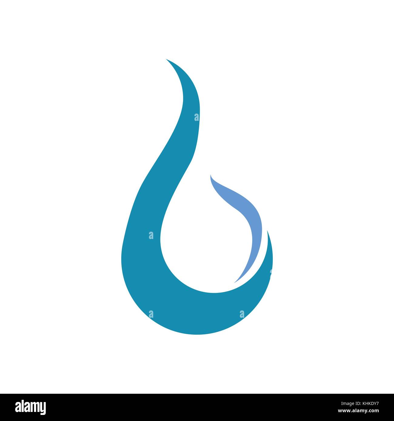 Water Drop Line Vector Graphic Illustration Design Stock Vector Image ...