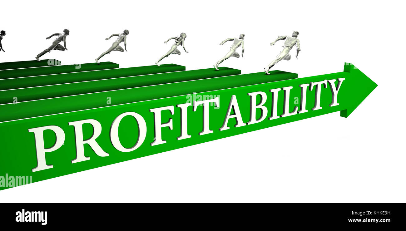 Profitability Opportunities as a Business Concept Art Stock Photo - Alamy