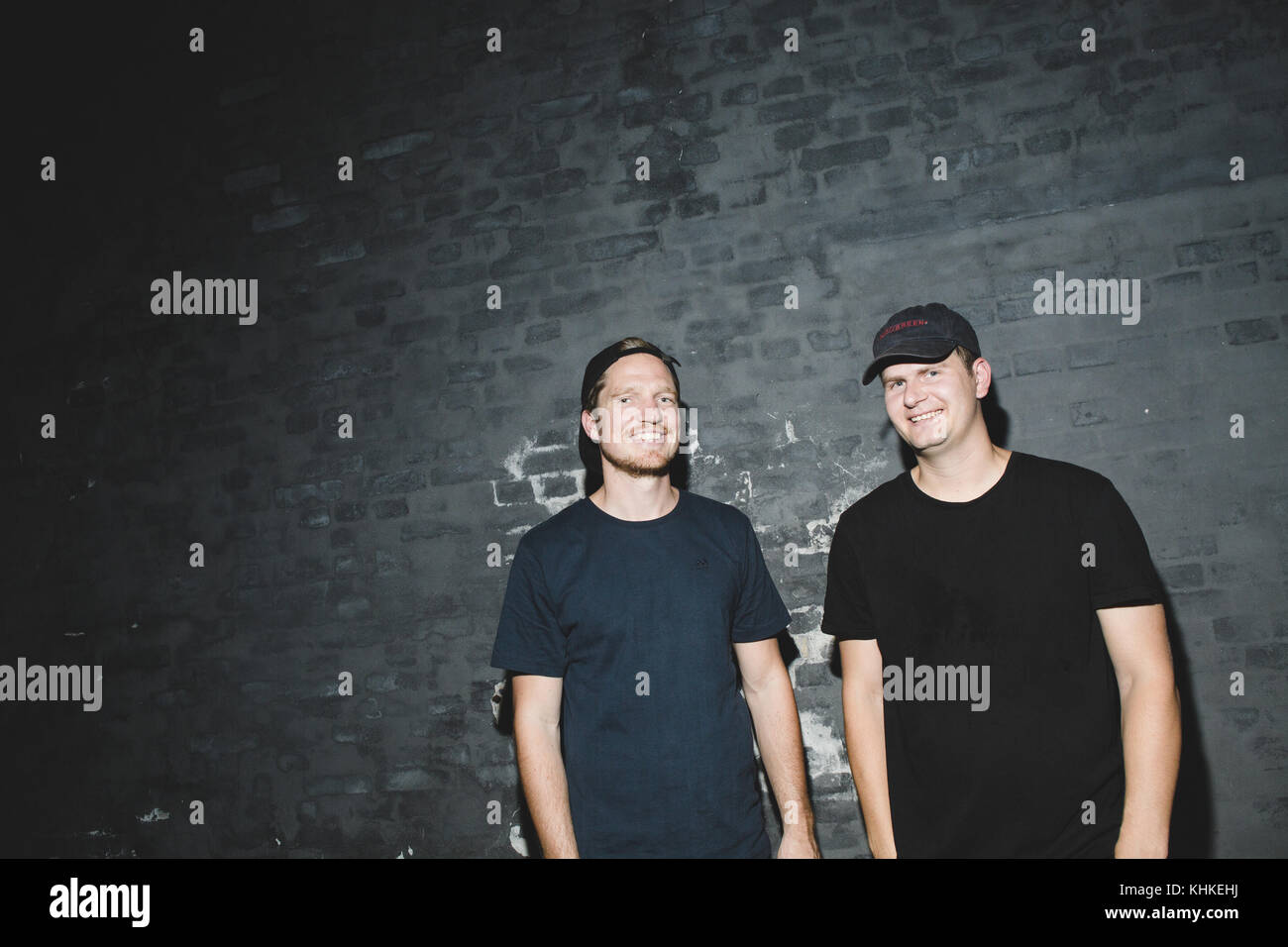 The Danish R&B duo Phlake consists of Mads Bo Iversen (R) and Jonathan ...