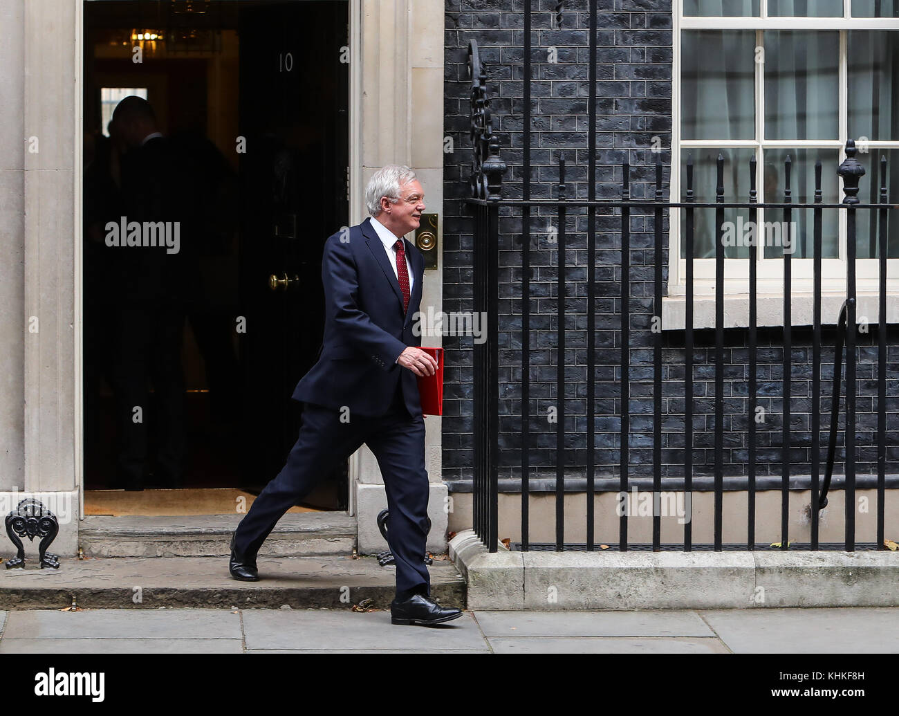 Ministers attend the weekly Cabinet Meeting at 10 Downing Street, London Featuring: David Davis ...