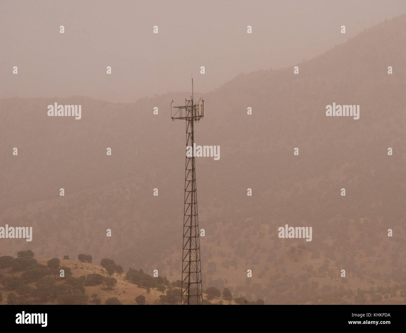 Air pollution In Iran Stock Photo - Alamy