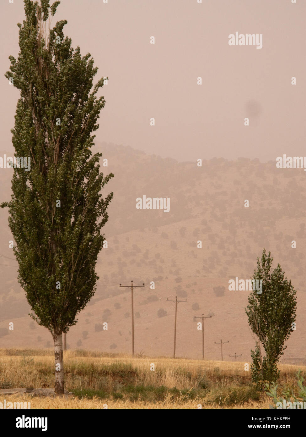 Air pollution In Iran Stock Photo - Alamy