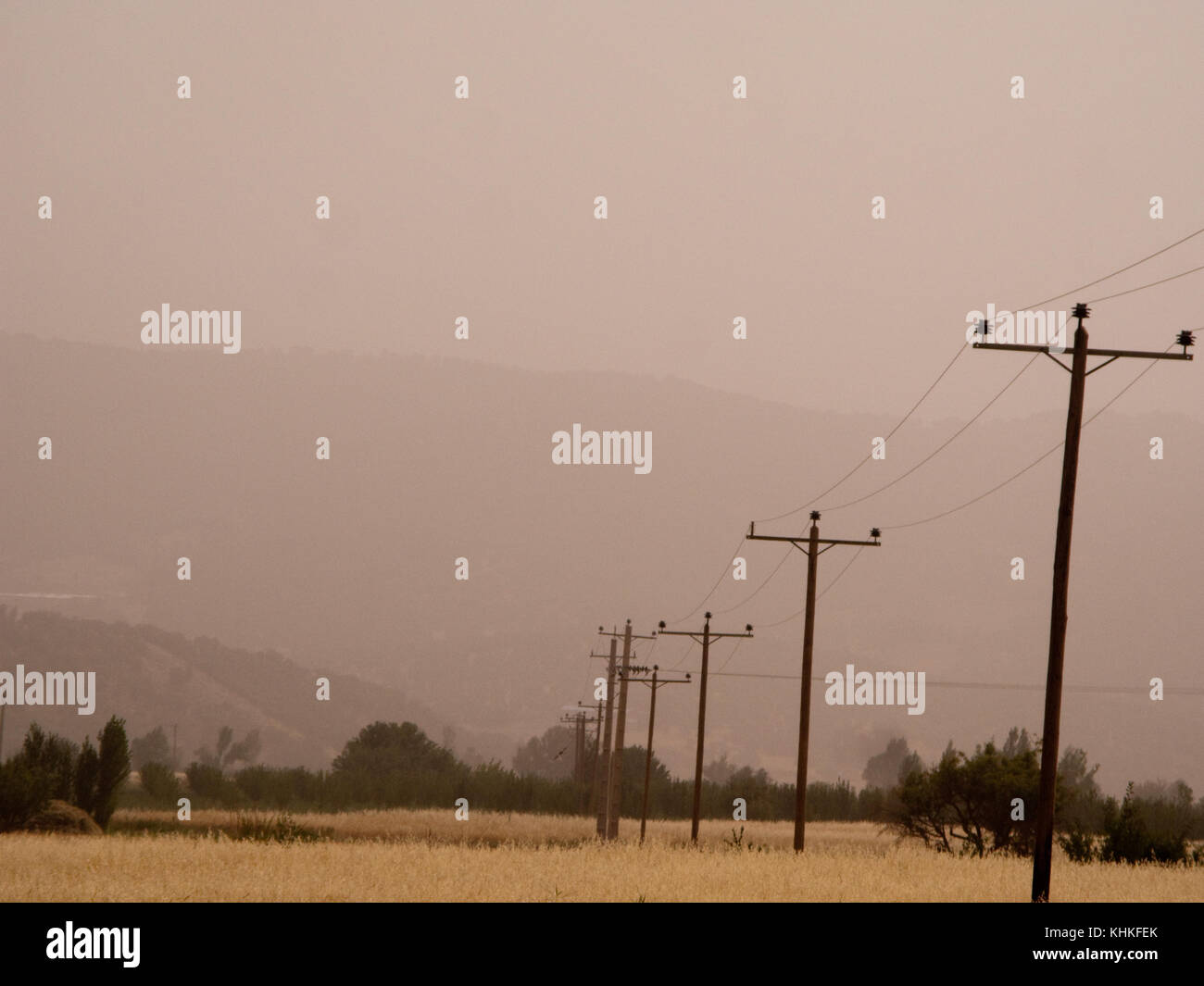 Air pollution In Iran Stock Photo - Alamy