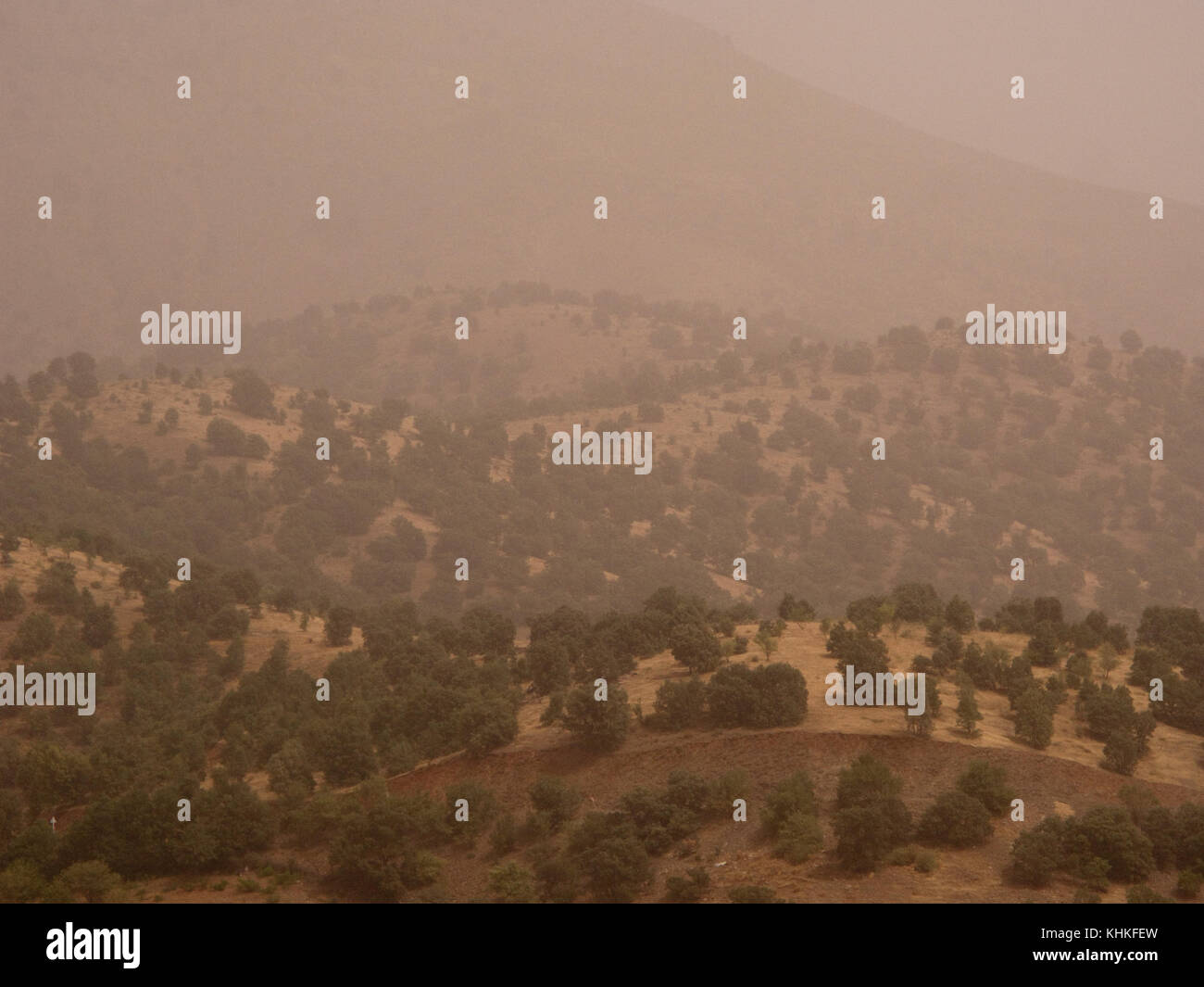 Air pollution In Iran Stock Photo - Alamy
