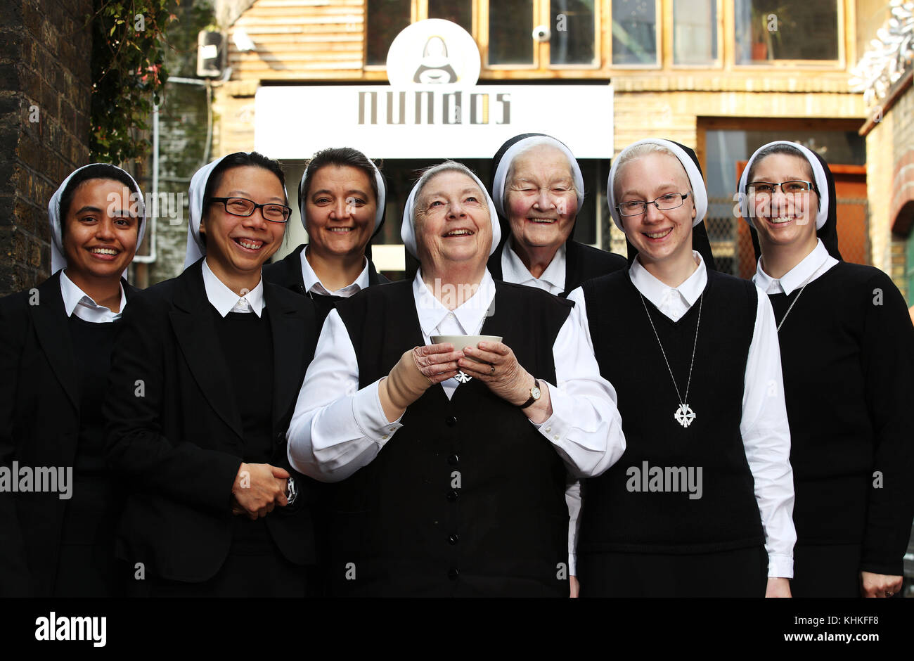 Catholic nuns from the Daughters of Divine Charity from Swaffham and ...