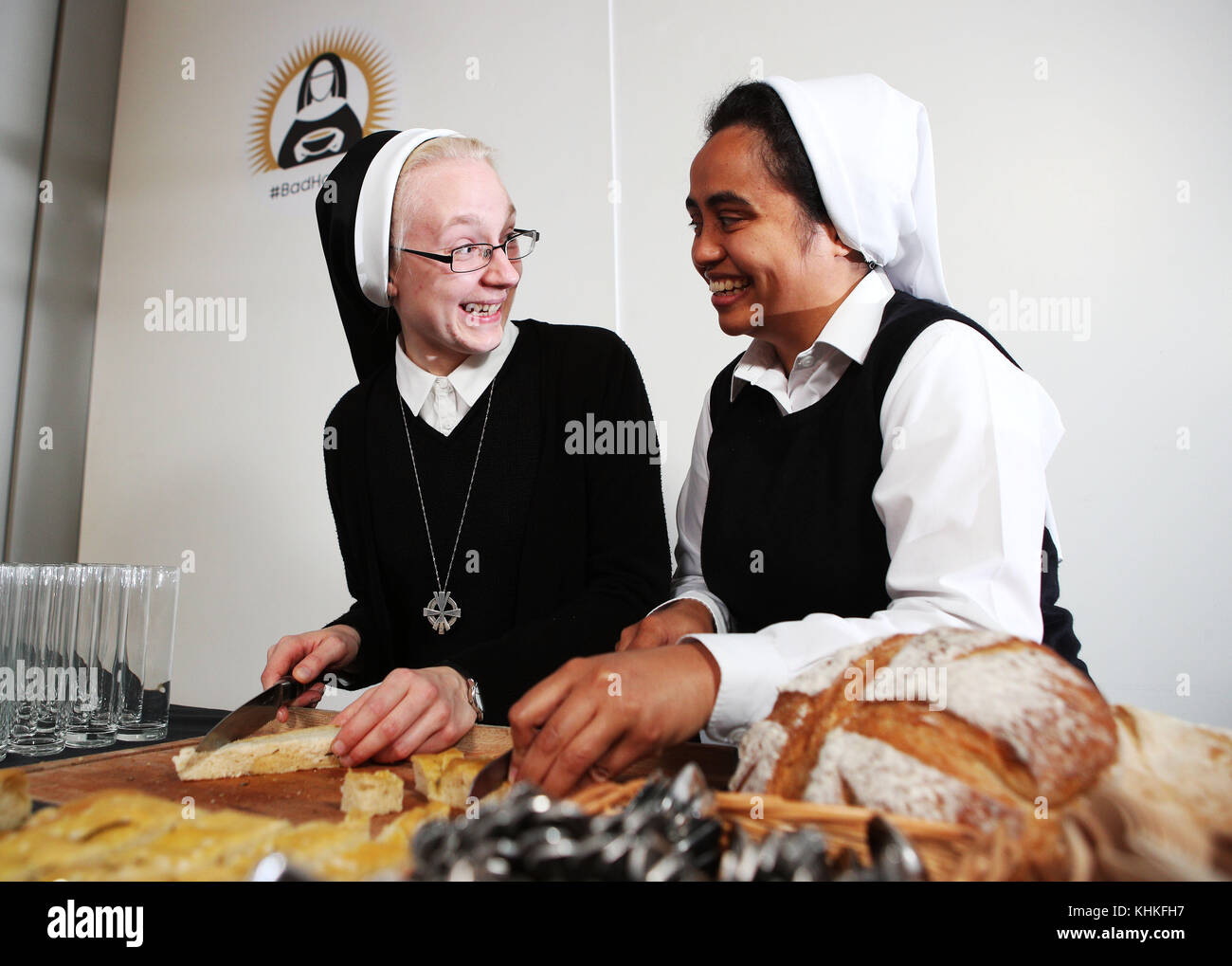 Catholic nuns from the Daughters of Divine Charity from Swaffham and ...