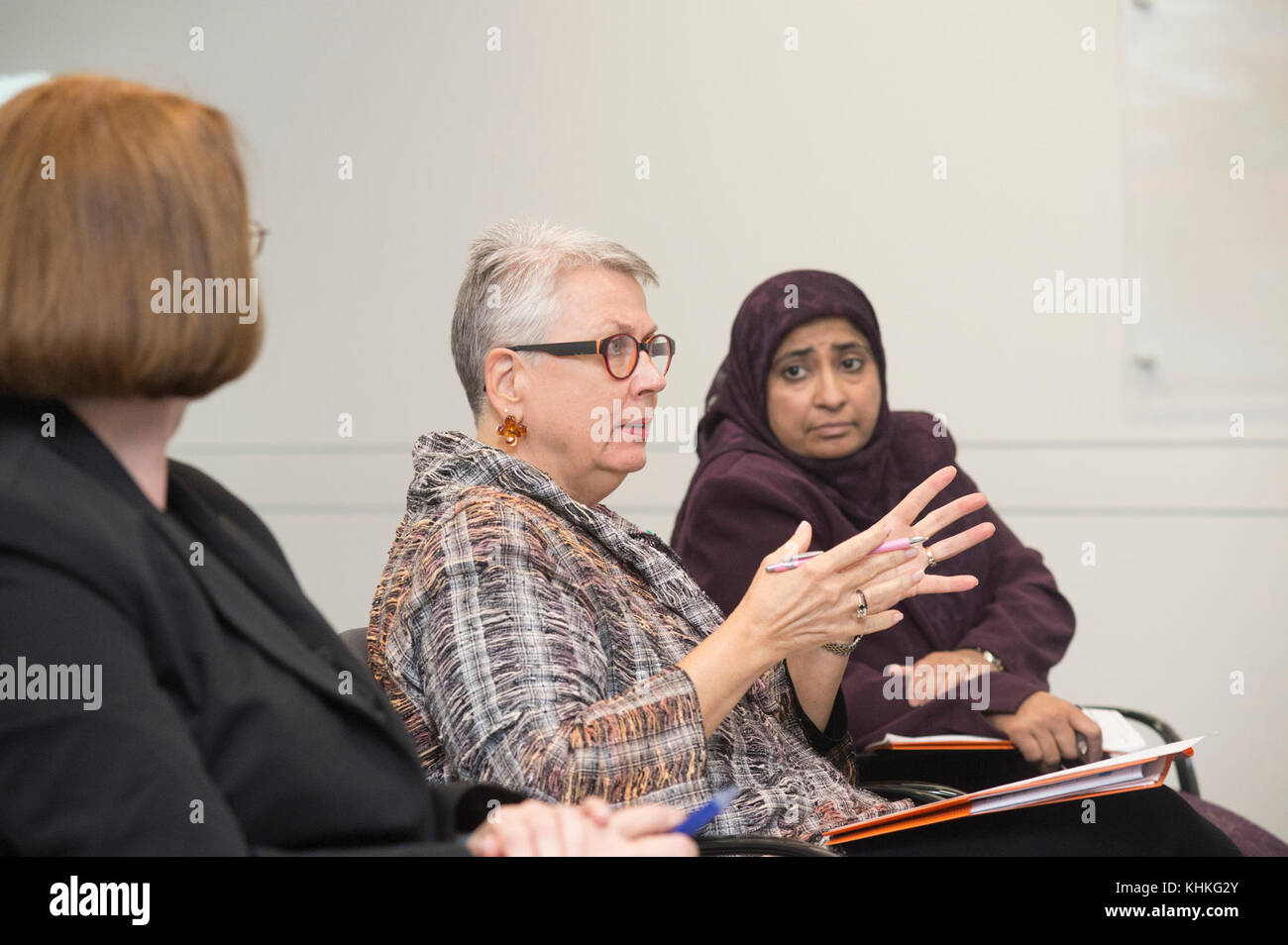 Religious groups in public hi-res stock photography and images - Alamy