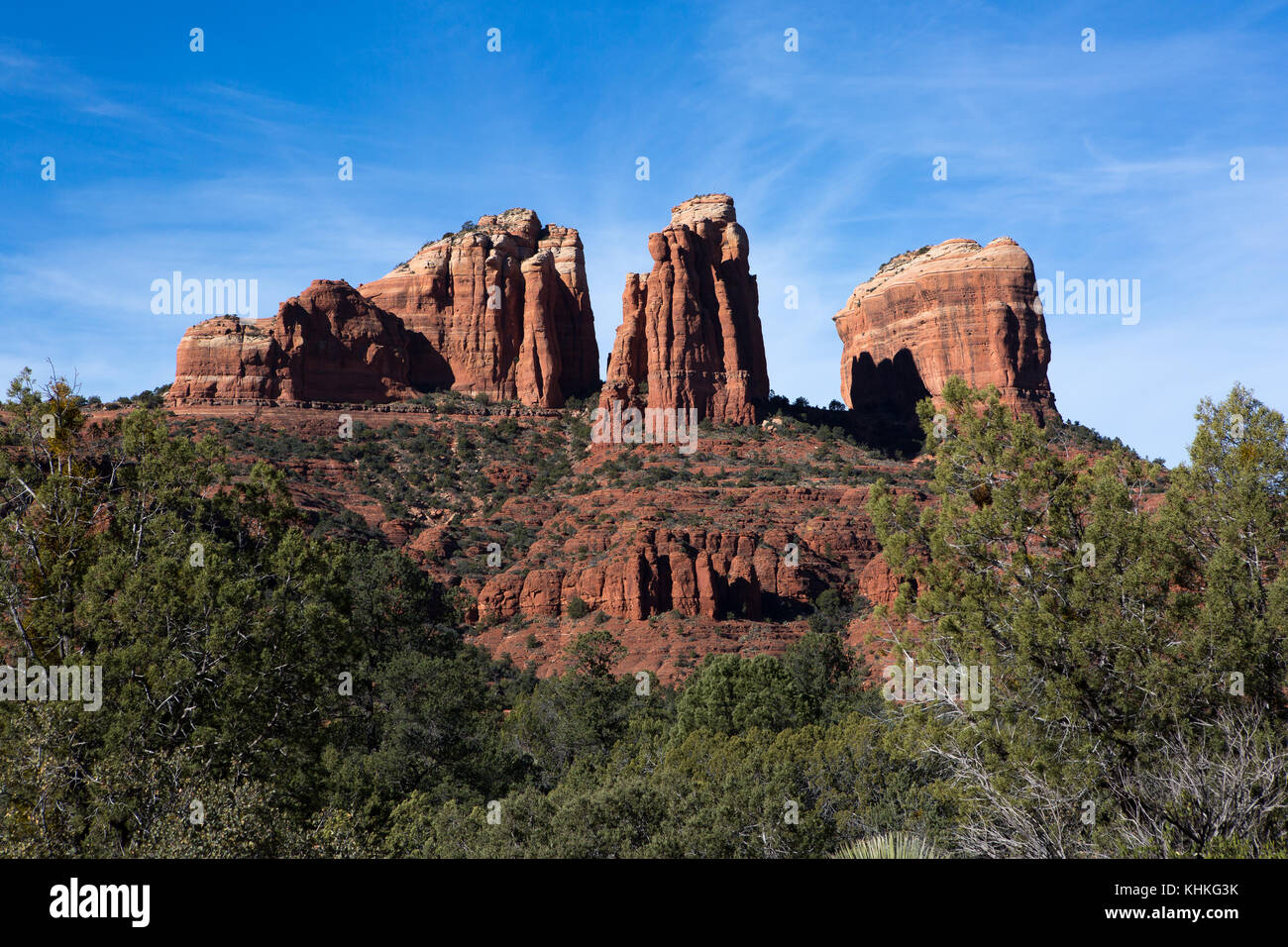 Cathedral Rock in Sedona Arizona USA Stock Photo - Alamy
