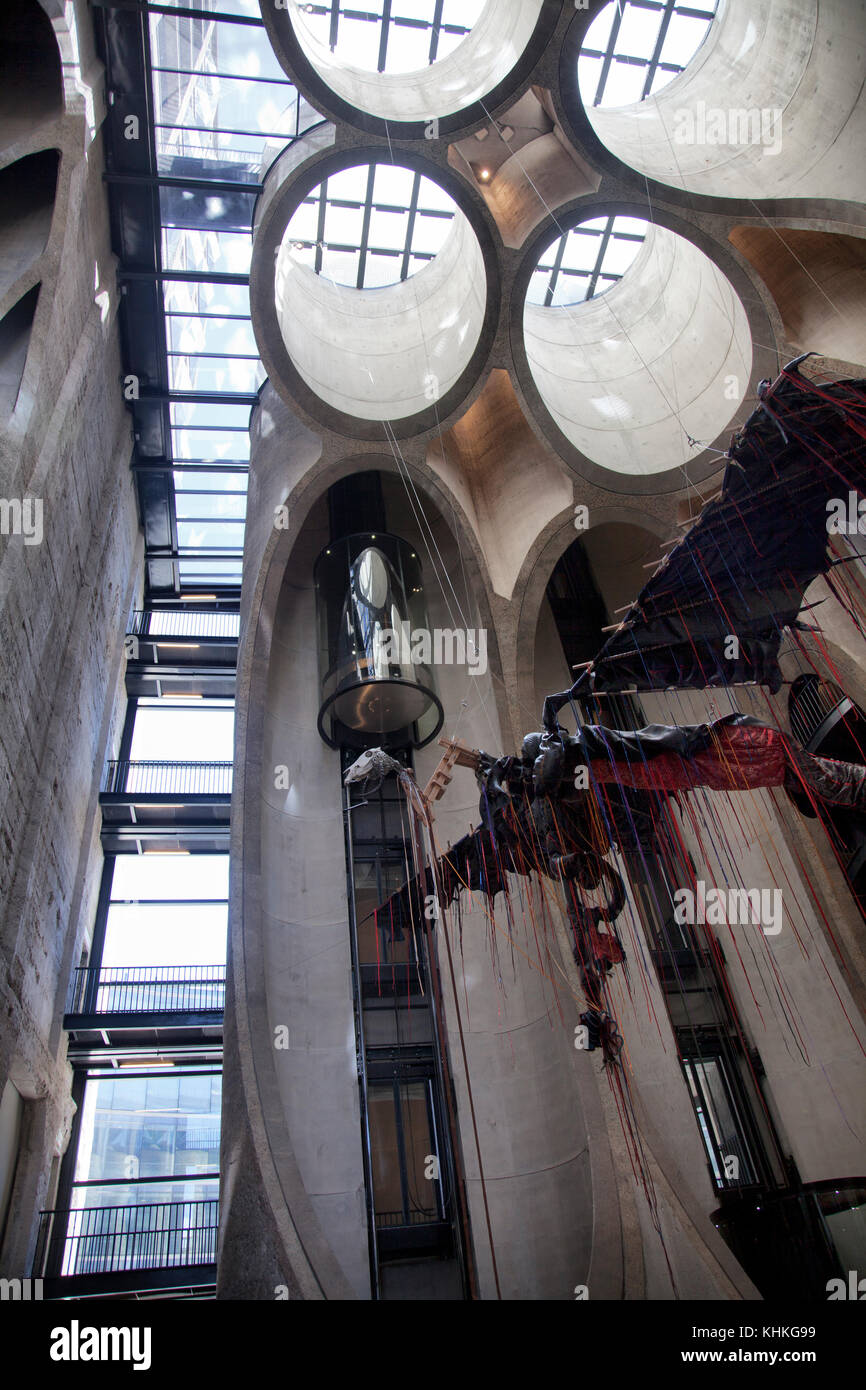 Zeitz Museum Building Foyer in Cape Town - South Africa Stock Photo - Alamy