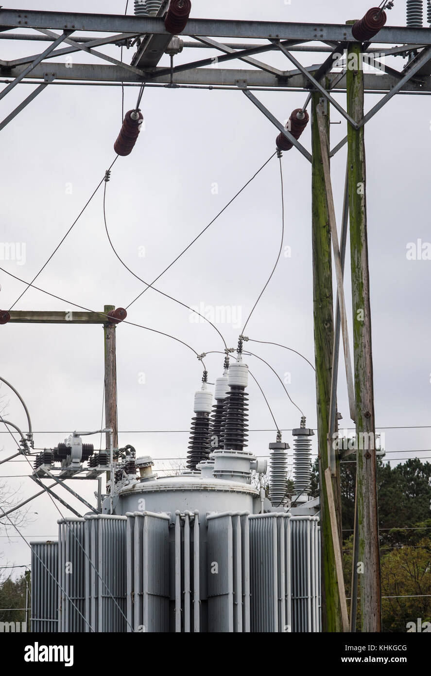 Local power grid and substations will soon recieve excess electrical ...