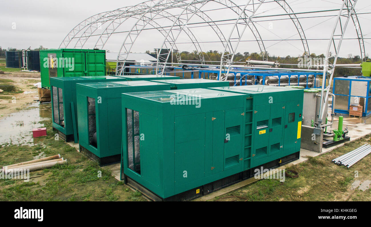 Under construction, the first methane reactor in the nation, that uses ...