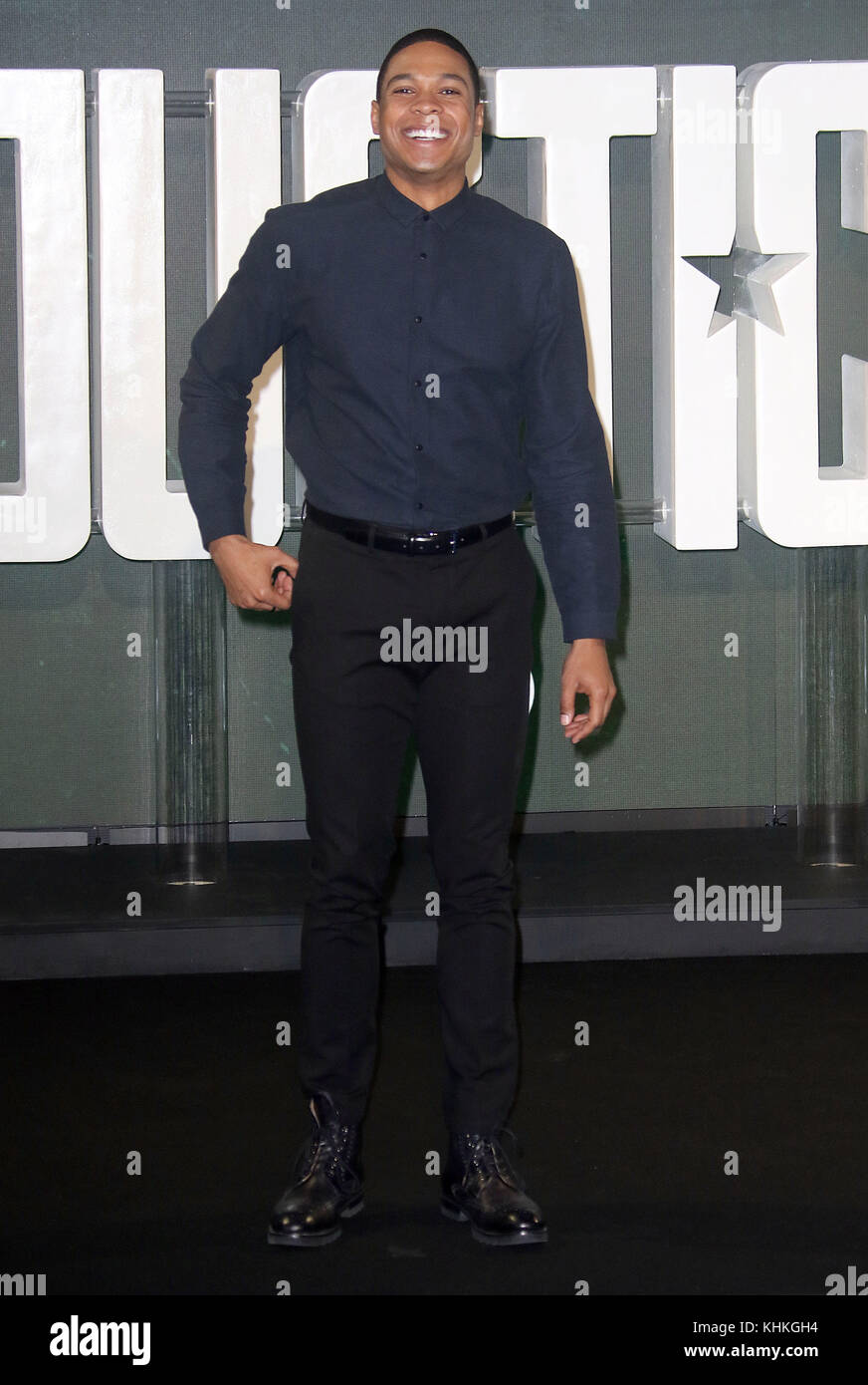Nov 04, 2017 - Ray Fisher attending 'Justice League' Photocall, The ...