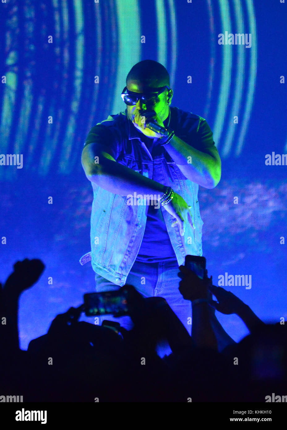 Kid Cudi performs on stage during the 'Kid Cudi - 'Passion, Pain ...