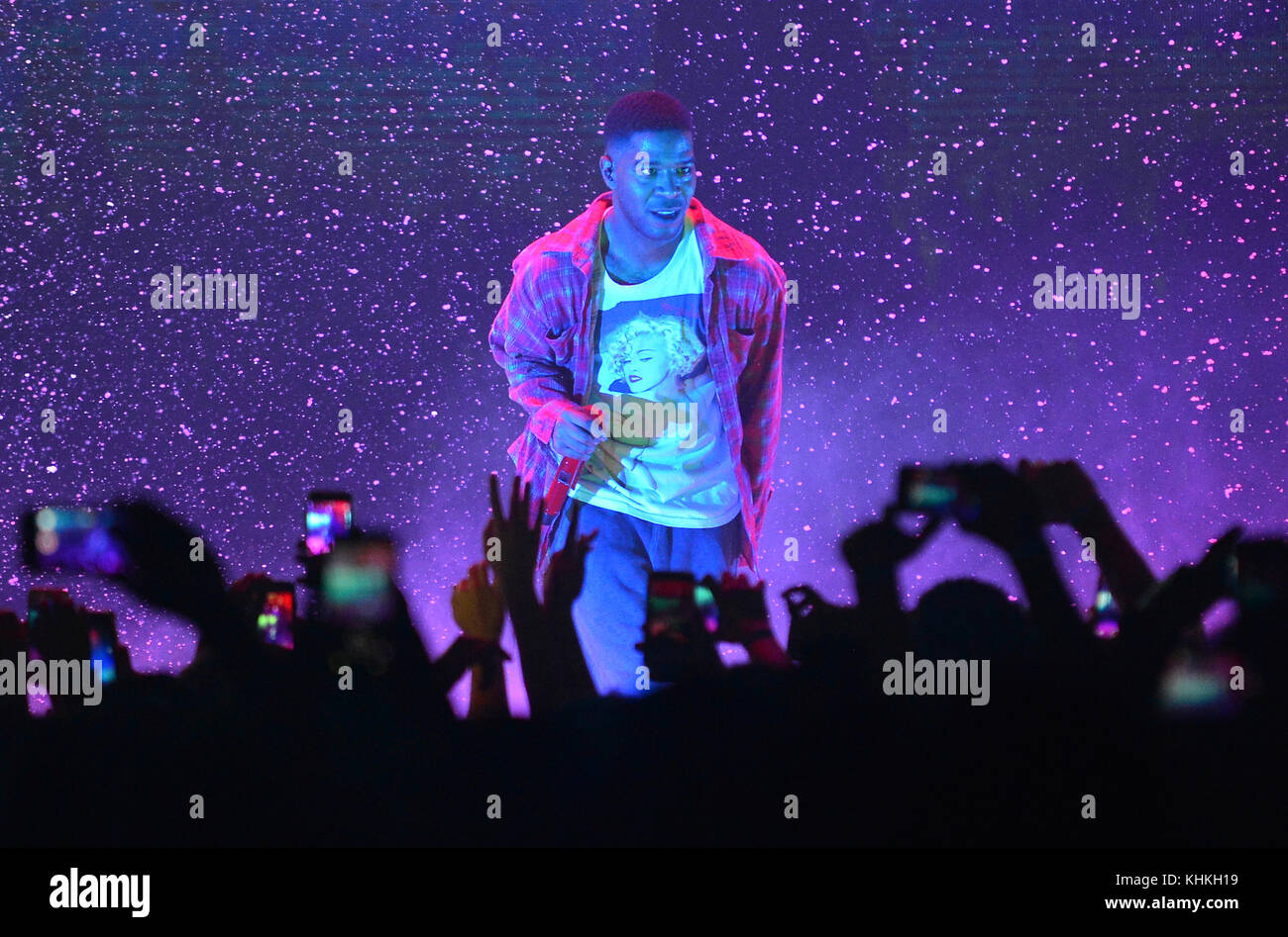 Kid Cudi performs on stage during the 'Kid Cudi - 'Passion, Pain ...