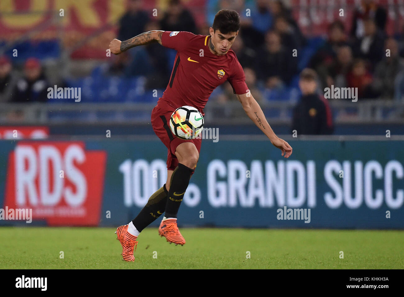 Diego Perotti Roma Roma 25-10-2017 Stadio Olimpico Football Calcio ...