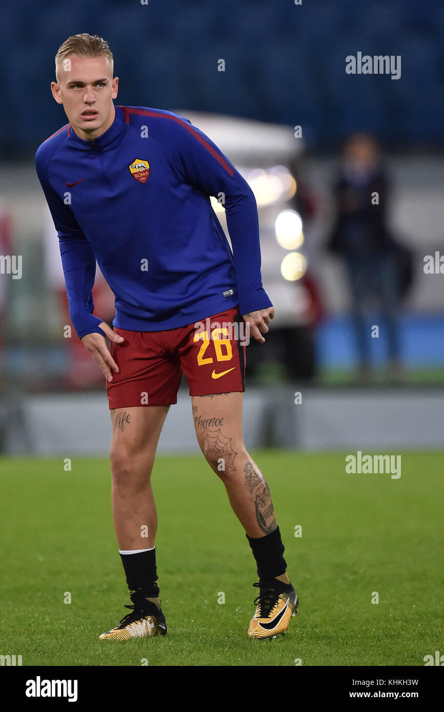 Rick Karsdorp Roma Roma 25-10-2017 Stadio Olimpico Football Calcio ...