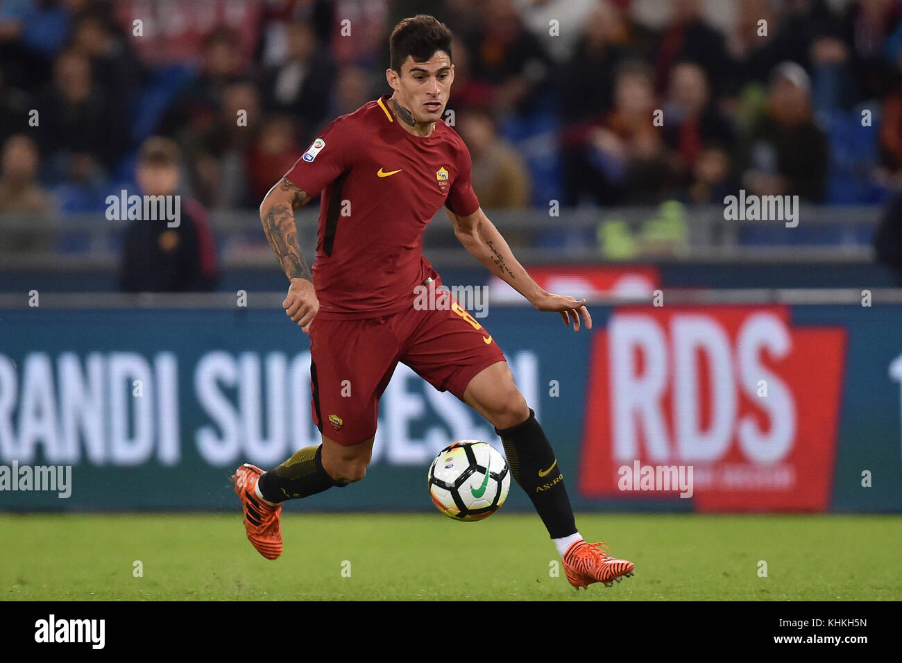 Diego Perotti Roma Roma 25-10-2017 Stadio Olimpico Football Calcio ...